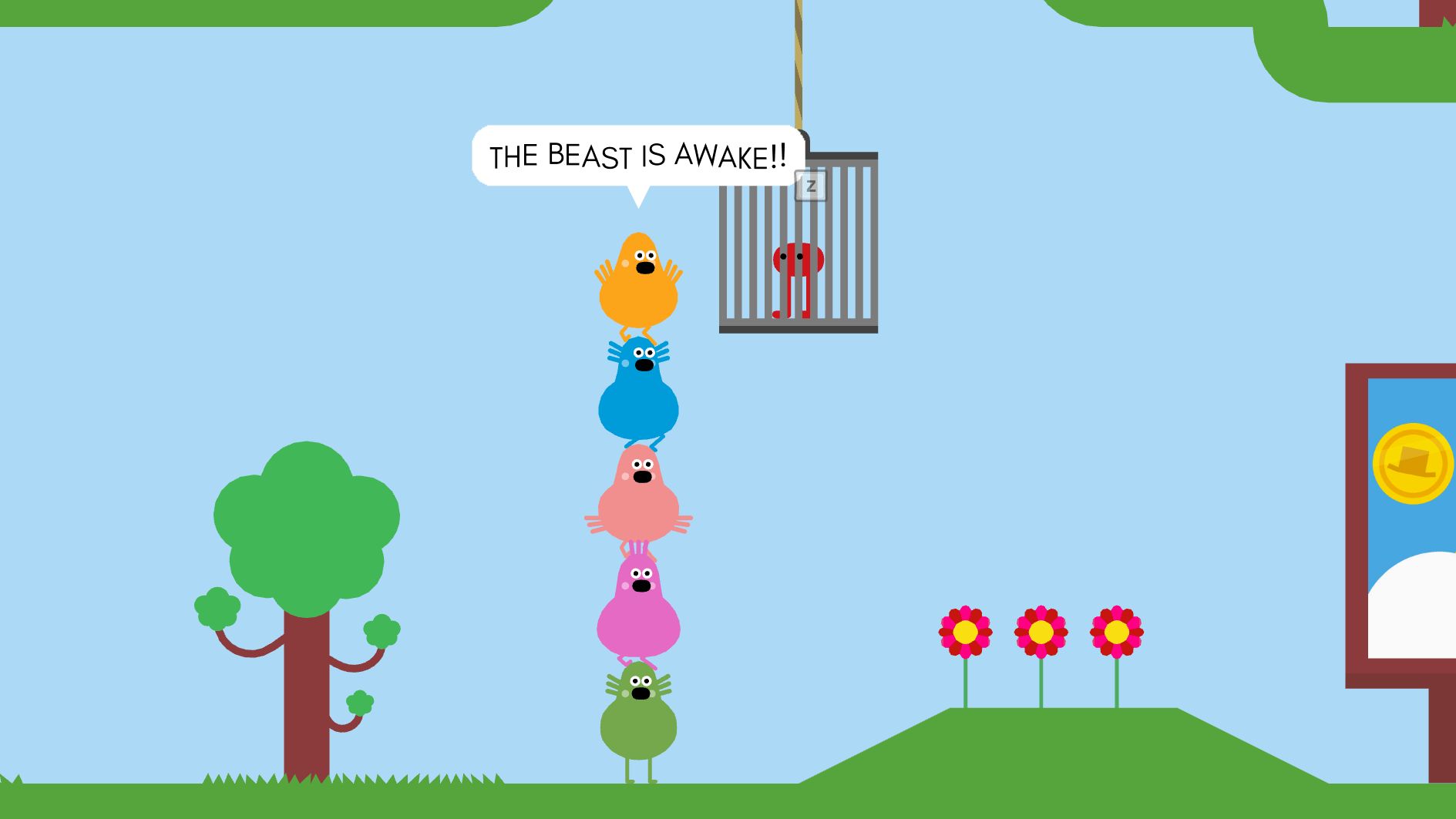 Pikuniku is an absurd world of armless, funny Mr Men | Rock Paper Shotgun