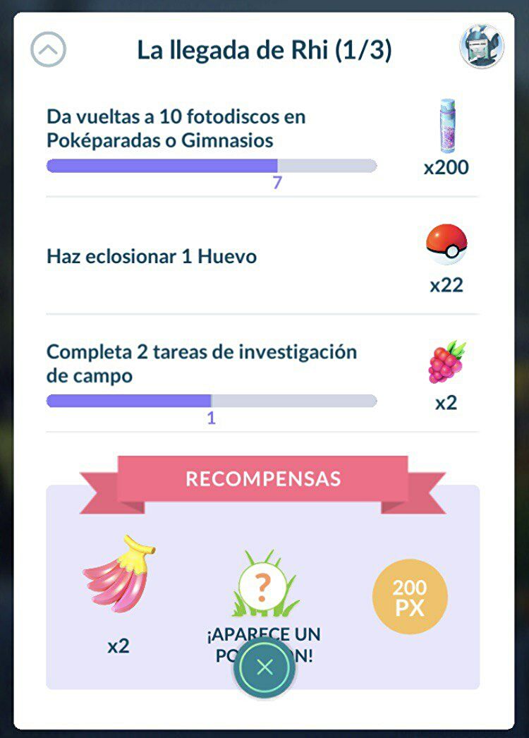 Pokémon Go - A Chegada de Rhi - tarefas de pesquisa, todas as missões e ...