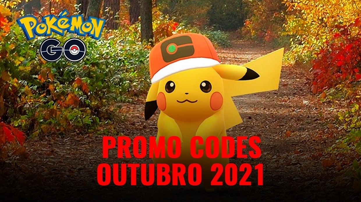Pokémon Go - Códigos Promocionais Outubro 2021 | Eurogamer.pt