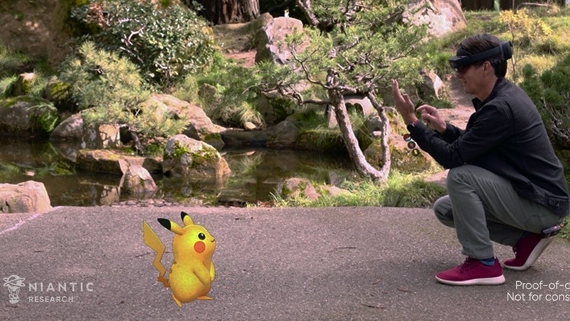 Pokemon go in real life store