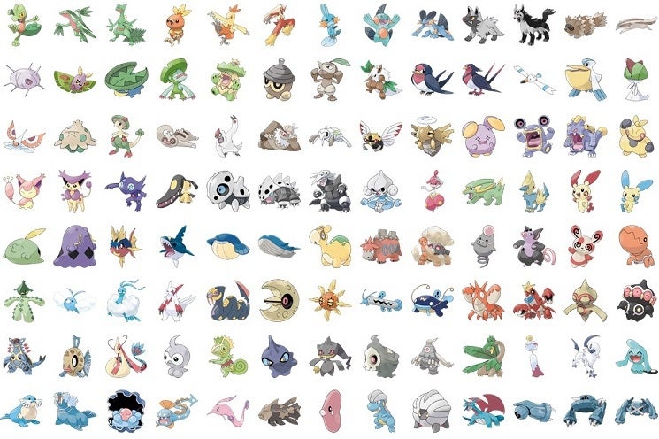 Pokémon Go Gen 3 - Liste mit allen neuen Pokémon und ihren Werten ...