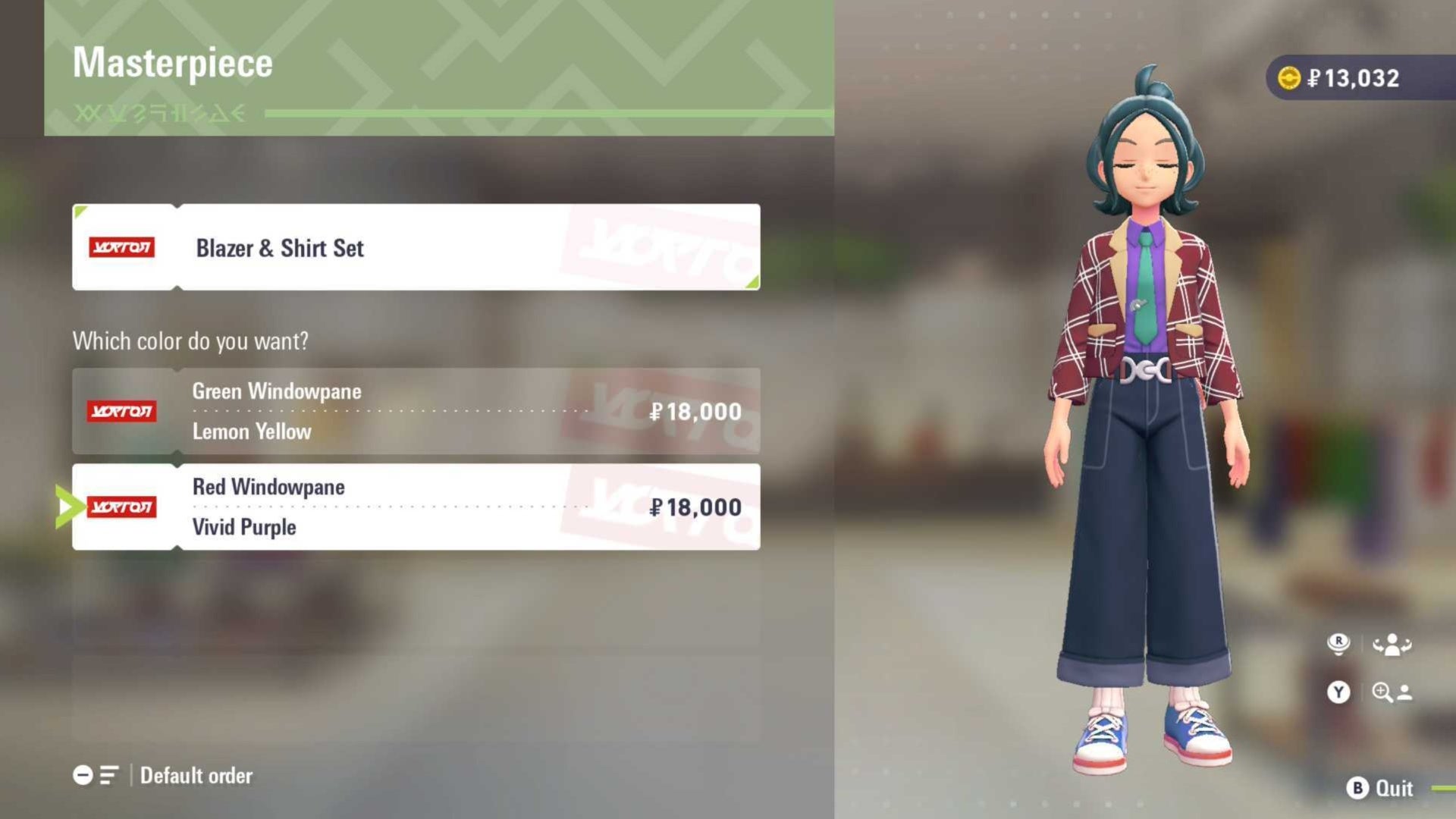 Pokémon Legends Z-A all Clothing list | Eurogamer.net
