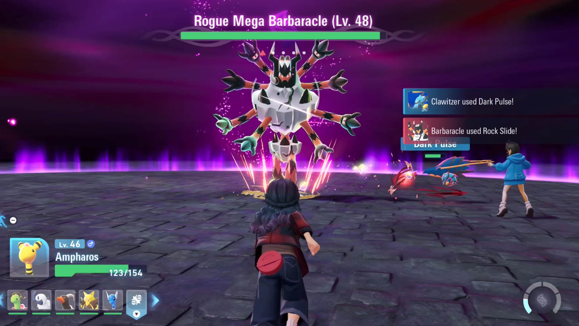 Pokémon Legends Z-A Rogue Mega Barbaracle weaknesses | Eurogamer.net
