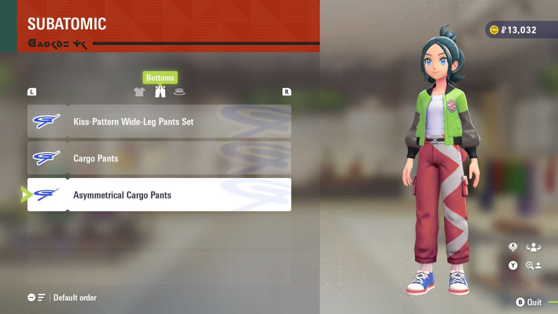Pokémon Legends Z-A all Clothing list | Eurogamer.net
