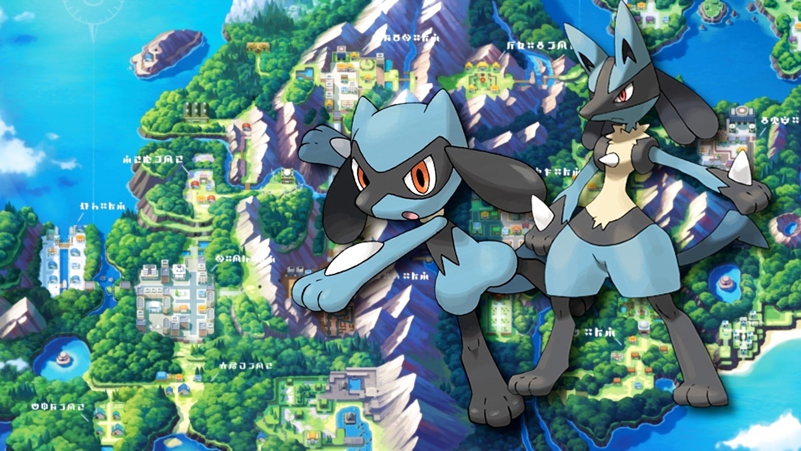 Pokemon Lucario Mega Lucario And Riolu The Amazing Lucario And Riolu