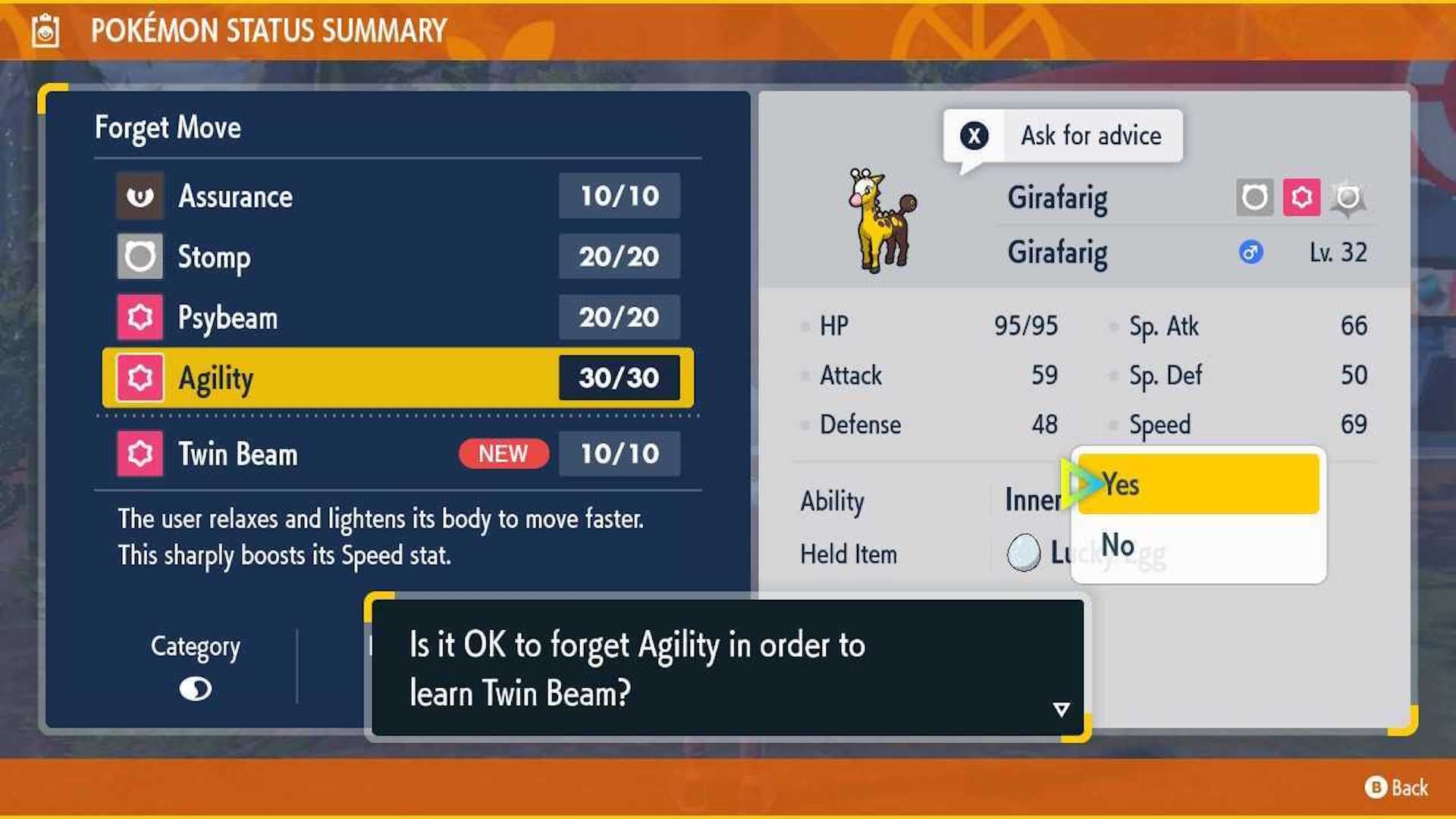 How to evolve Girafarig into Farigiraf in Pokémon Scarlet and Violet ...