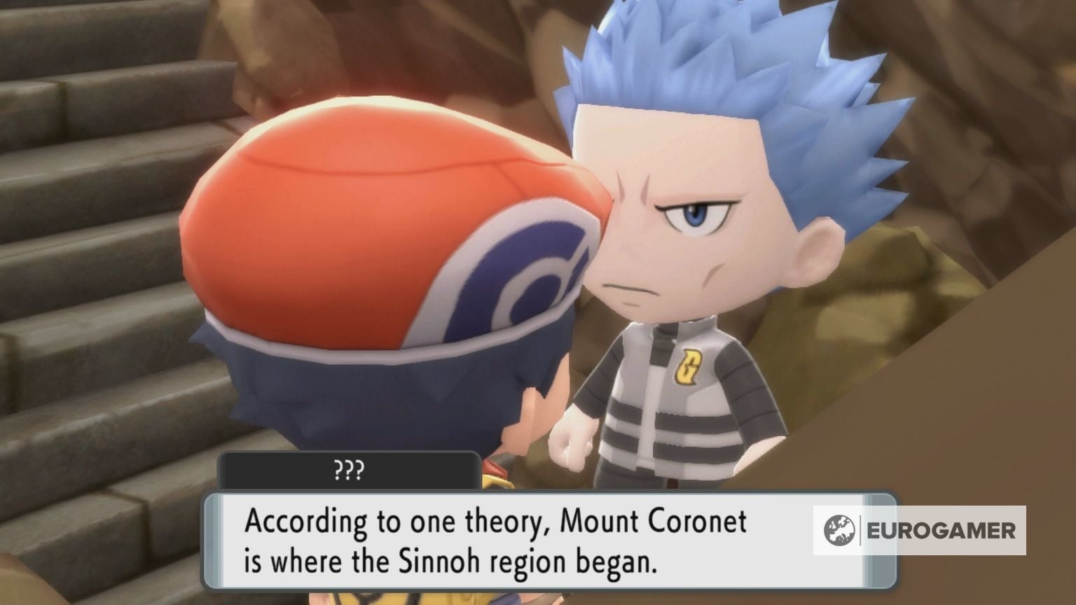 Mt. Coronet Pokémon, trainers and items in Pokémon Brilliant Diamond ...