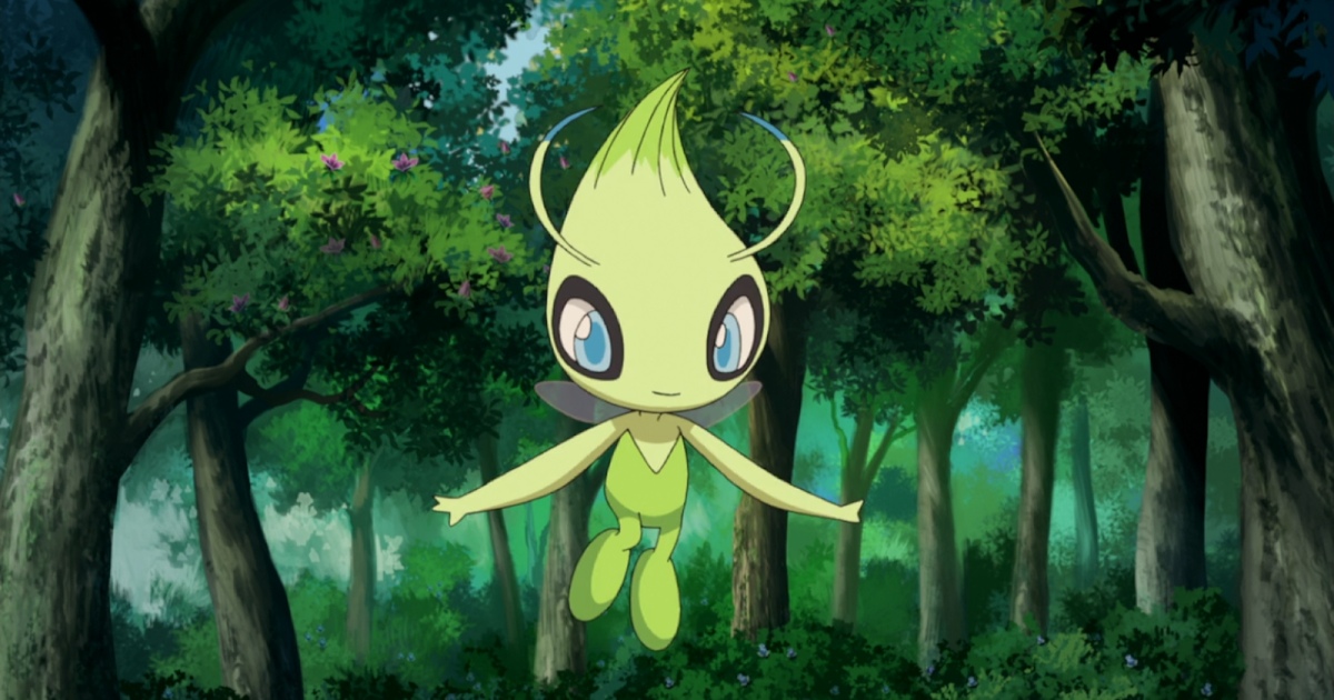 Shiny Pokemon Wallpaper Celebi Voltando E Voltando Com Tudo E Com Um