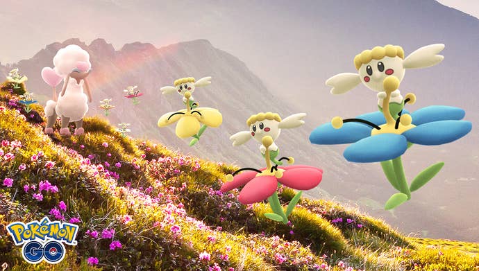 Pokémon Go Flabébé Flower Forms How To Get Flabébé And Evolve Into Floette And Florges