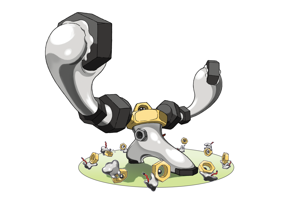 Pokemon: Let's Go Pikachu and Eevee Meltan evolution to Melmetal in ...