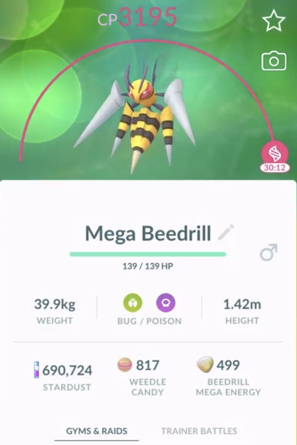 Mega pokemon go store