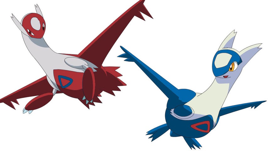 Pokemon Latios E Latias