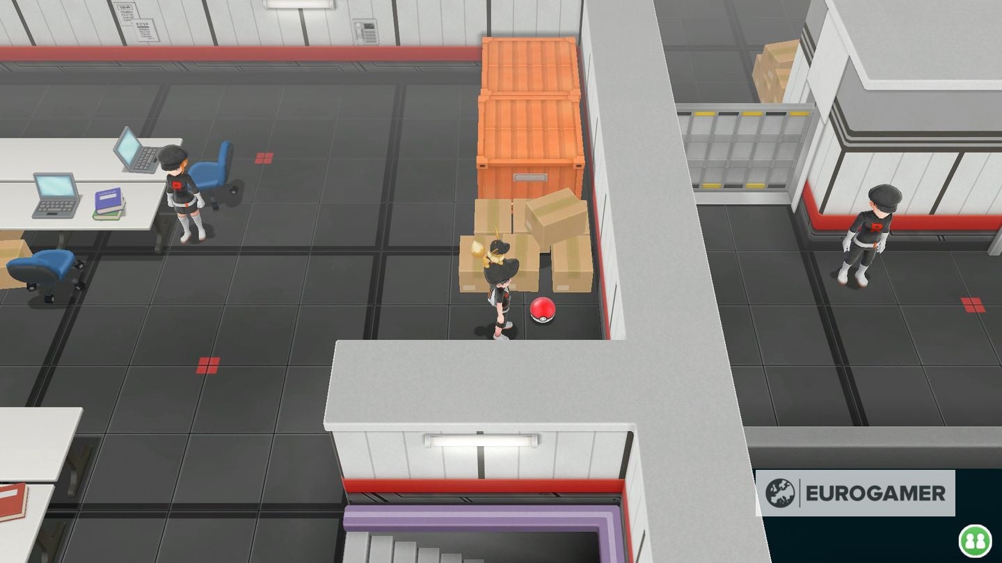 Pokémon Let's Go Rocket Game Corner and Team Rocket Hideout - available ...