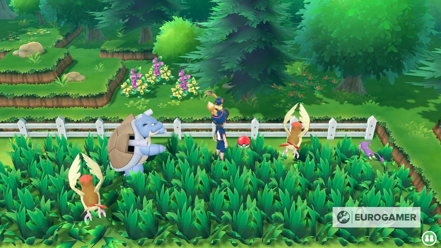 Pokémon Let's Go Route 16 - available Pokémon, items and trainers ...