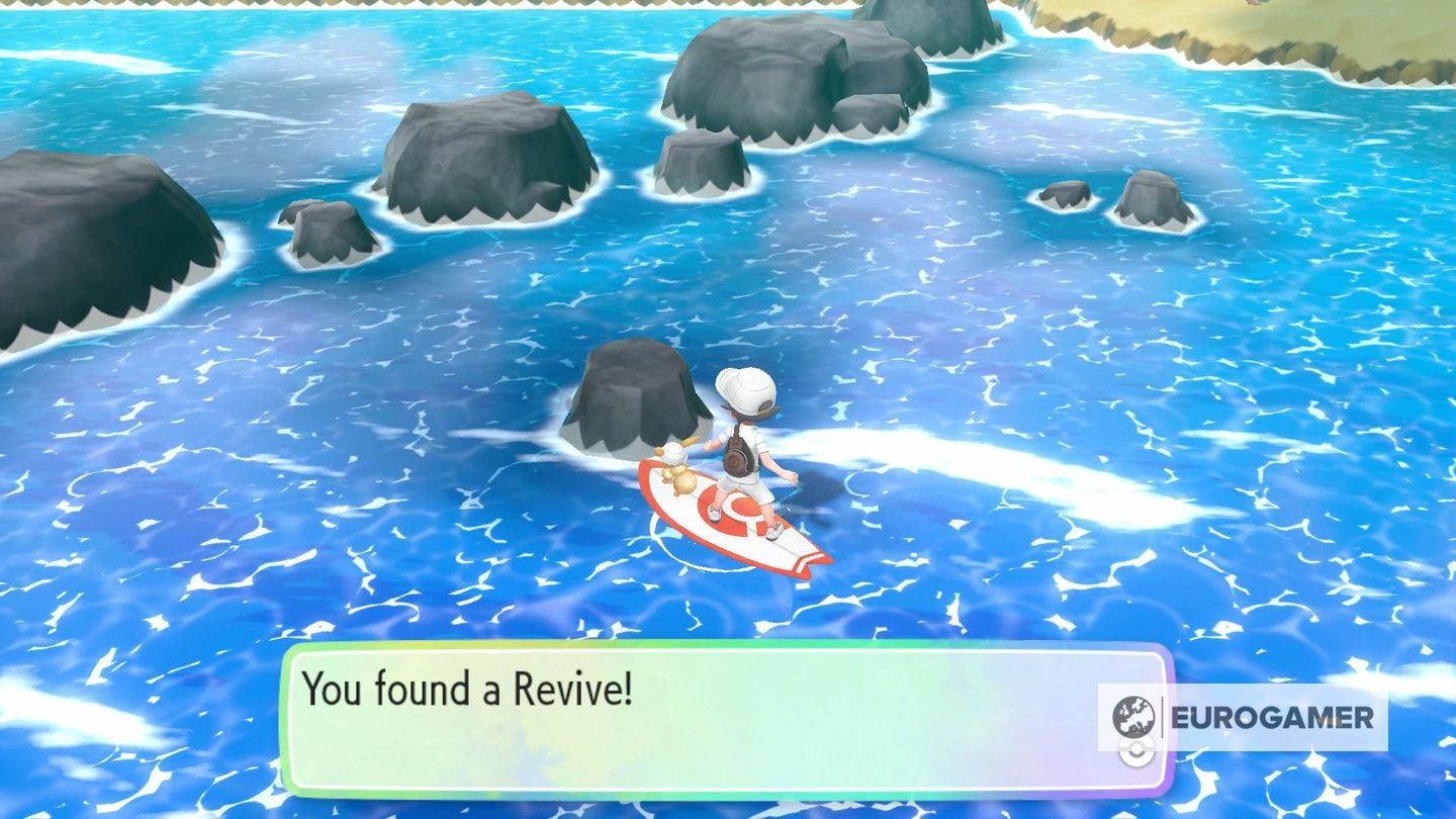 Pokémon Let's Go Route 19 - available Pokémon, items and trainers ...