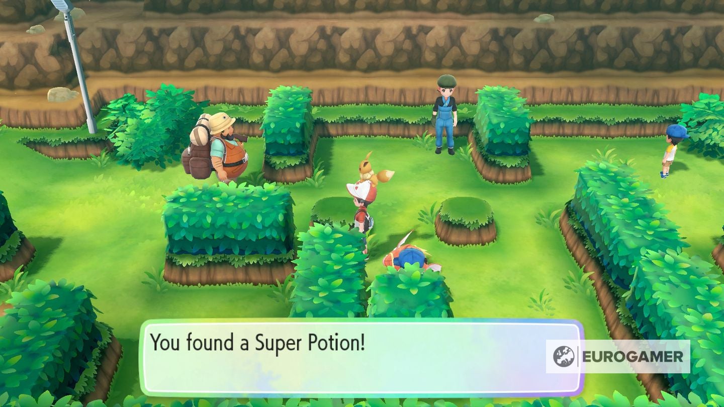 Pokémon Let's Go Route 25 and Bill's House - available Pokémon, items ...