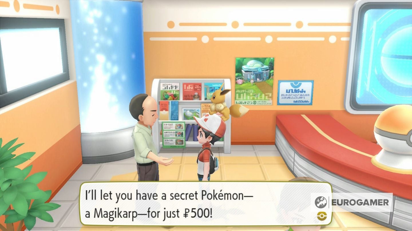 Pokémon Let's Go: Route 4 – Fast perfektes Karpador kaufen und zu ...