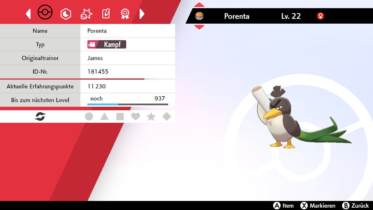 Pokémon Schwert und Schild - Porenta zu Lauchzelot entwickeln, so ...