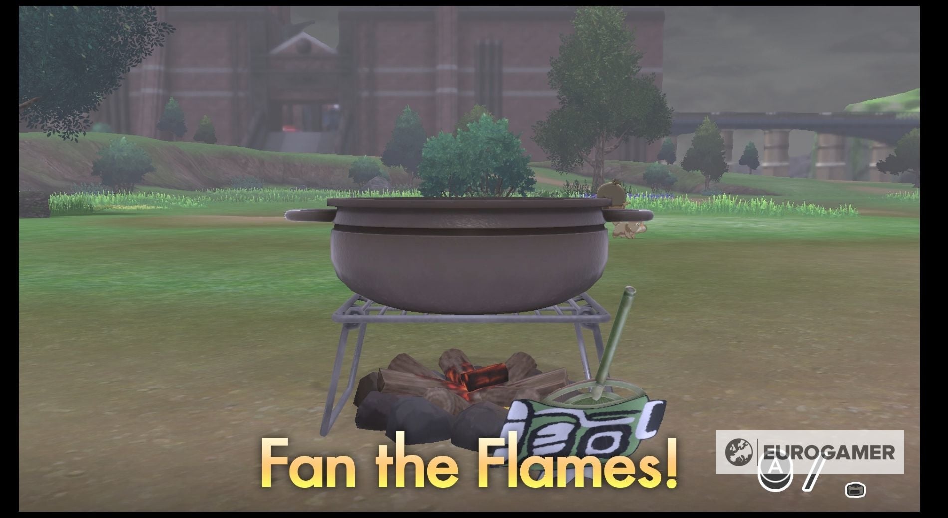 Pokémon Sword and Shield Pokémon Camp - playing with your Pokémon and ...