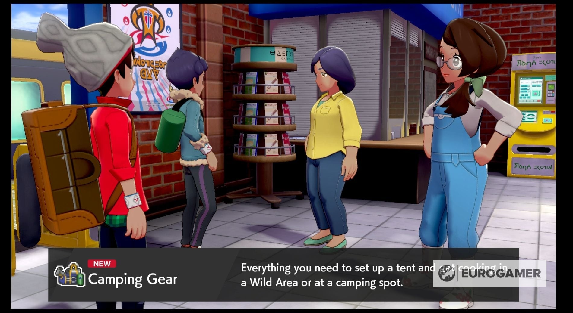 Pokémon Sword and Shield Pokémon Camp - playing with your Pokémon and ...