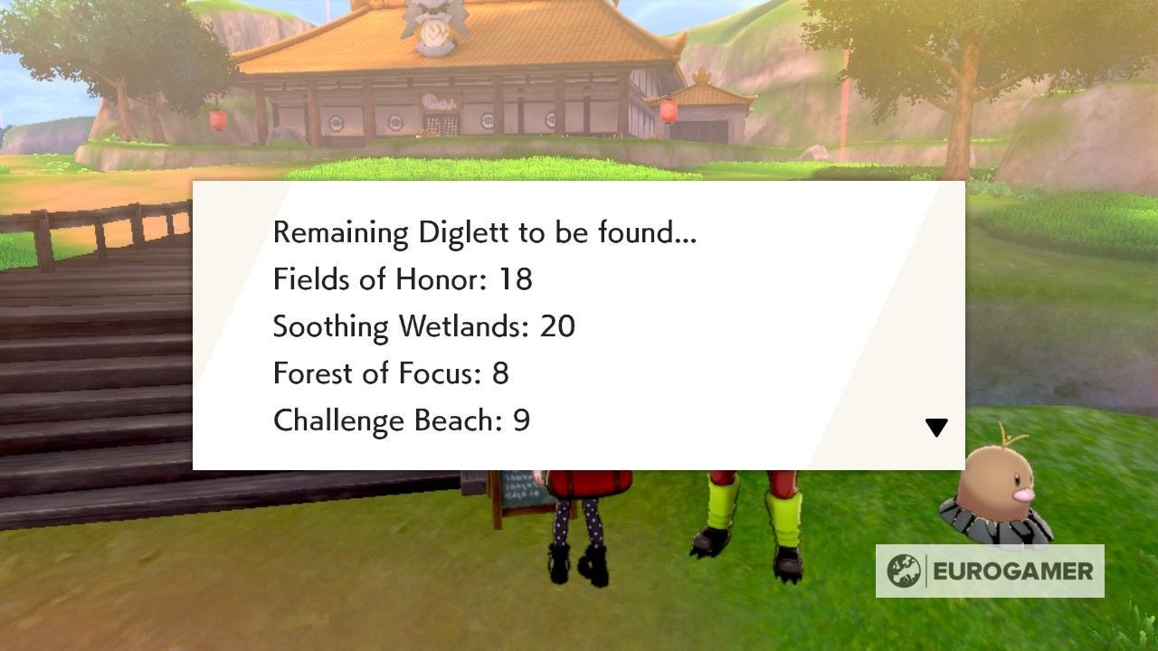 Pokémon Isle of Armor Diglett locations: Every Diglett location and ...