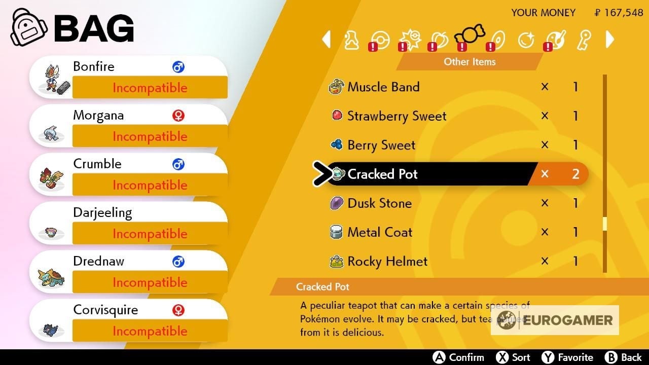 Pokémon Sword and Shield Sinistea evolution method: how to evolve ...