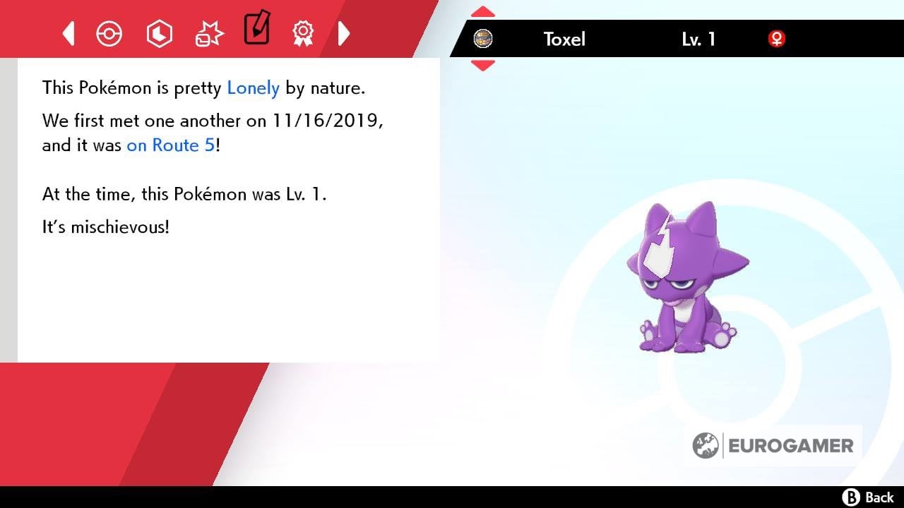 Pokémon Sword and Shield Toxel evolution method: how to evolve Toxel ...