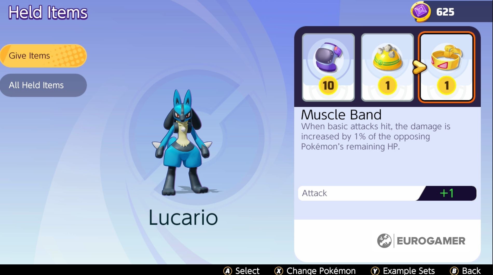Pokémon Unite - Lucario build: Best items and moves for Lucario ...