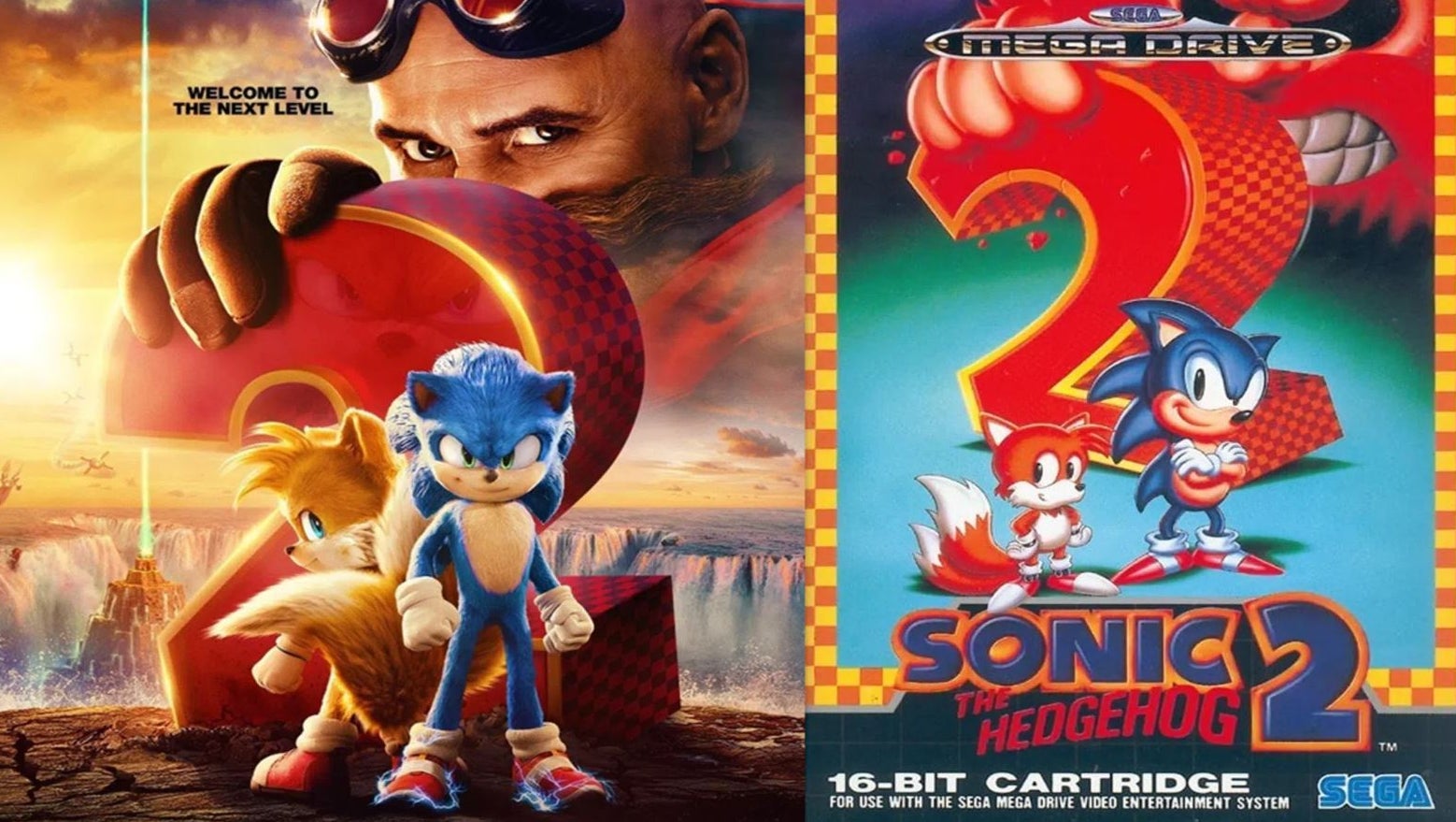 Novo poster de Sonic the Hedgehog 2 homenageia a box art de Sonic 2 na ...
