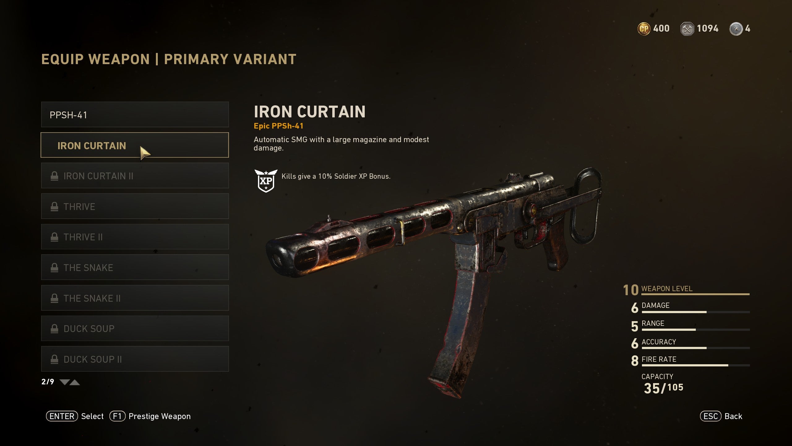 Call of Duty: WW2 - all weapon variants and skins currently in the game ...