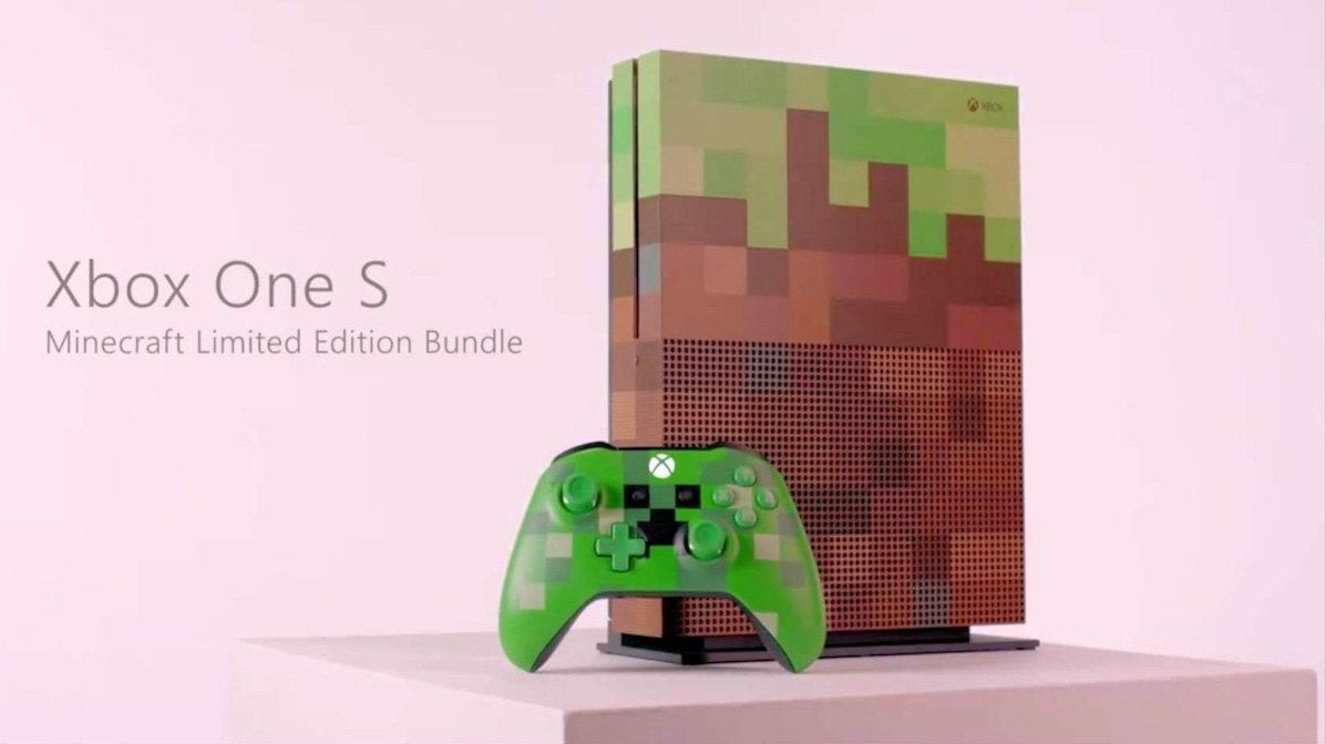 Xbox One S Minecraft Limited Edition revelada antecipadamente ...