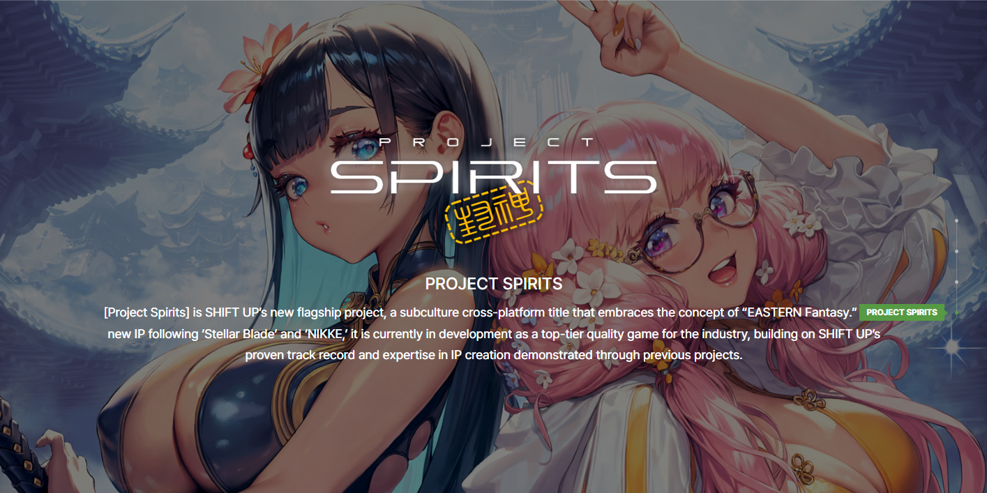 Nach Stellar Blade kommt schon das nächste Flaggschiff-Game: Shift Up stellt Project Spirits vor ...