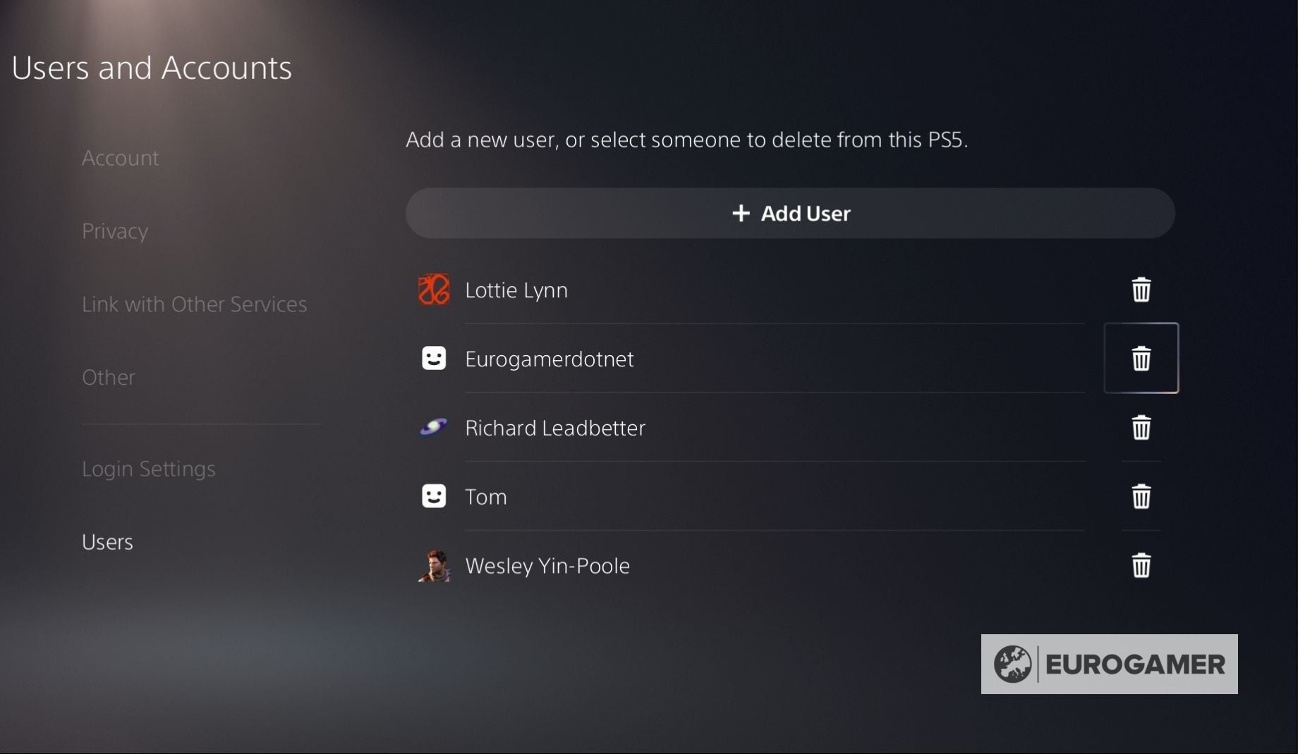 Sony account management website store