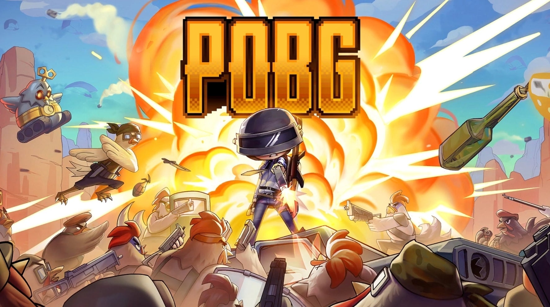 PUBG has an April Fools' arcade minigame where you fight chickens ...