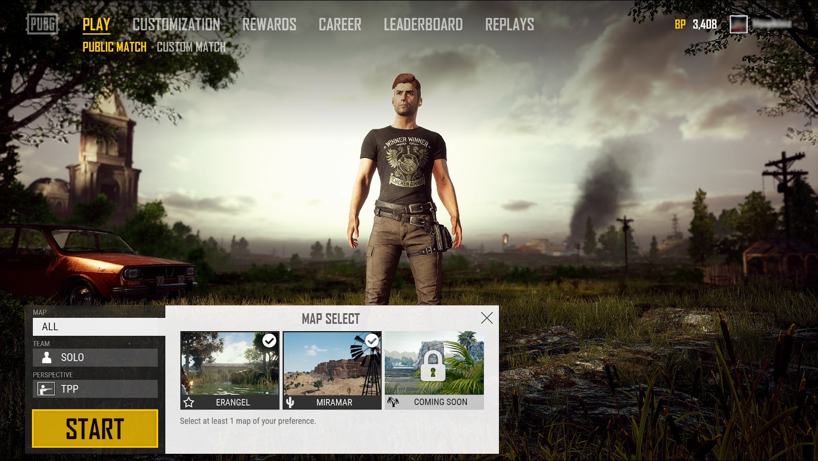 Take a look at PUBG's new store UI, map selection in leaked footage | VG247