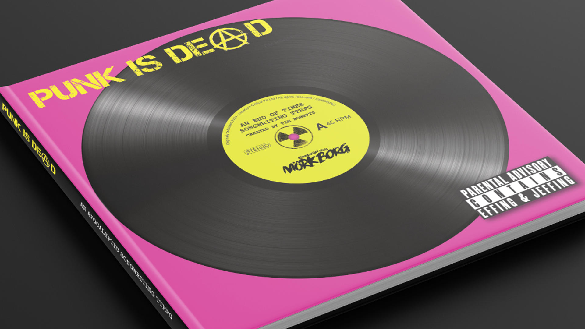 Pen actual songs about a post-apocalyptic UK in lyric-writing RPG Punk ...