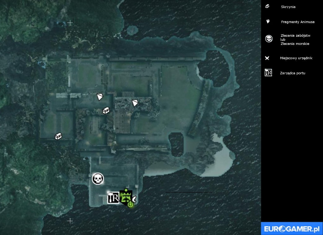 Assassin's Creed 4: Black Flag - Mapa świata, Mapy fortów | Eurogamer.pl