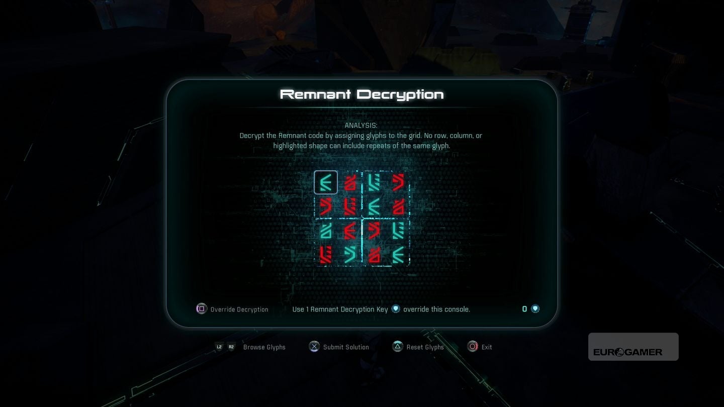 Mass Effect Andromeda - Remnant Decryption puzzle solutions, all Monolith and Vault solutions ...