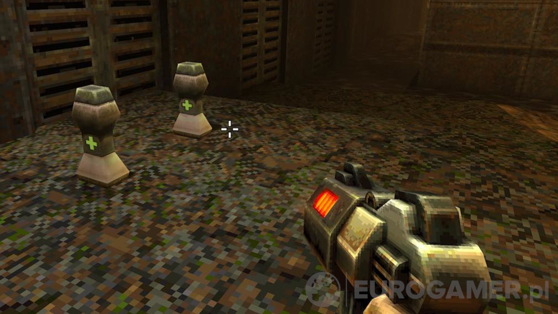 Quake 2 - apteczki i pancerz: jak działają, jak używać | Eurogamer.pl