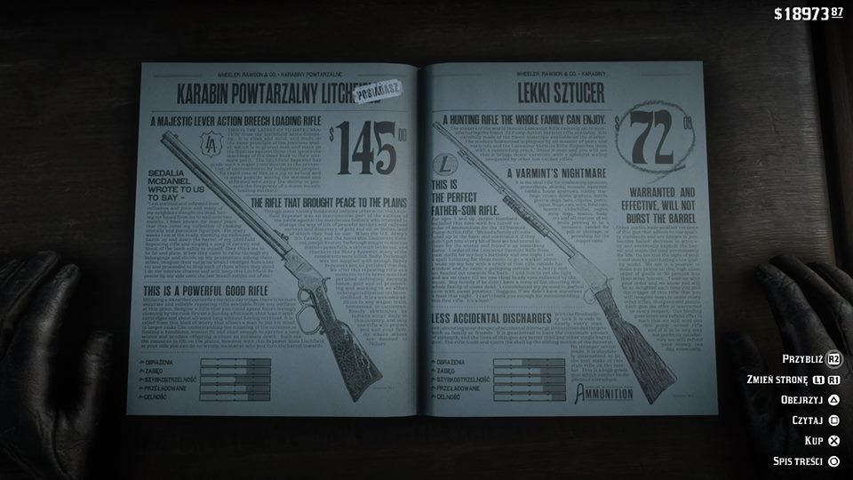 Red Dead Redemption 2 - najlepsze bronie, arsenał i statystyki ...