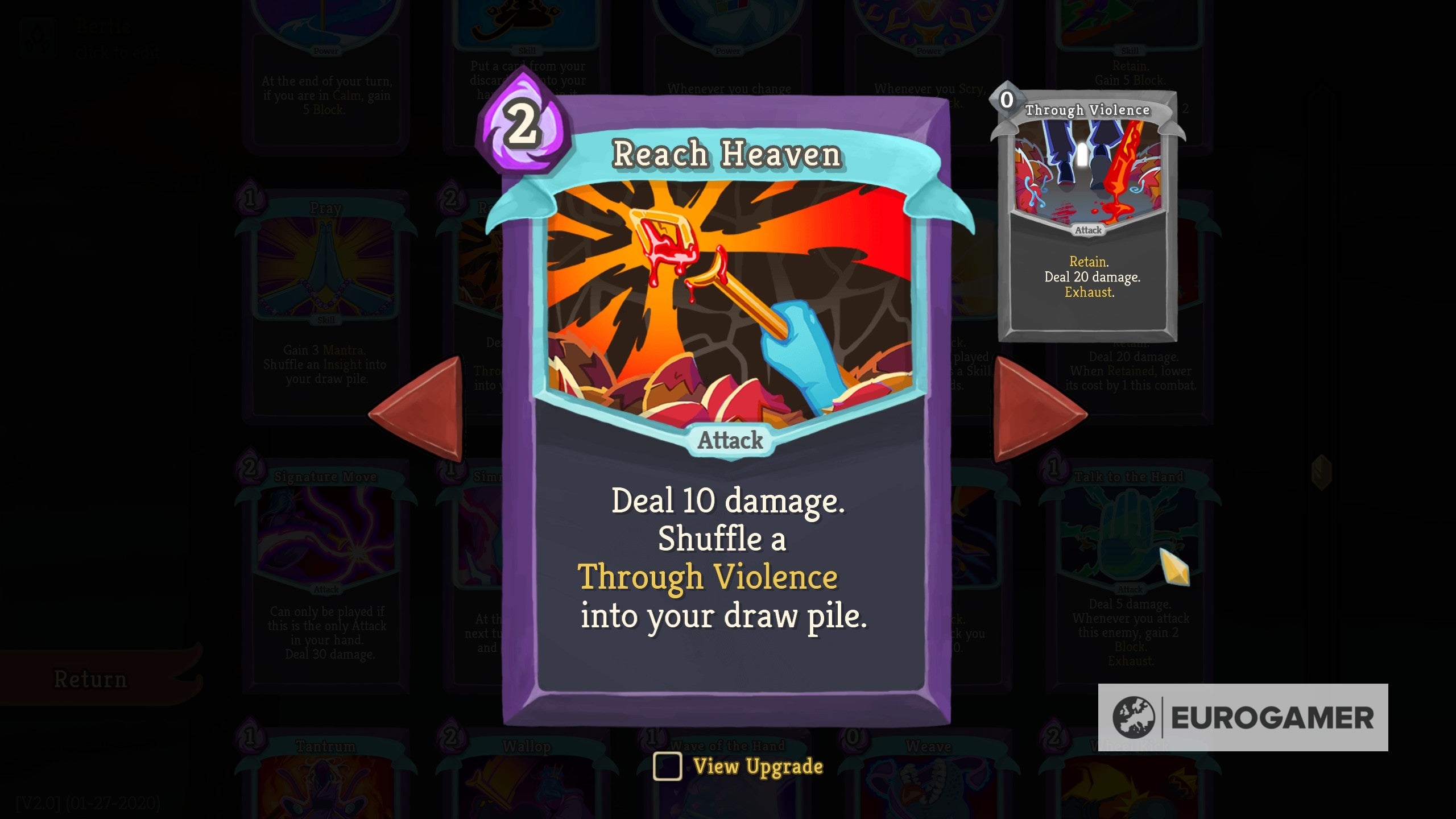 Slay the Spire The Watcher explained: How to unlock, best Watcher ...