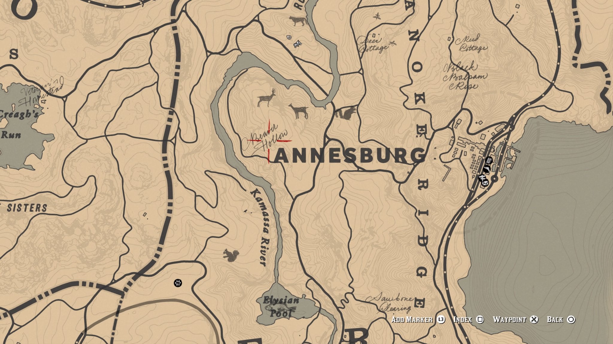 Red Dead Redemption 2 gang hideouts map | VG247