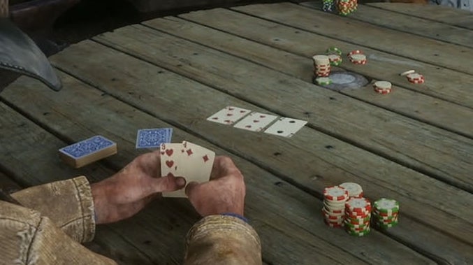 Red Dead Redemption 2 - poker, jak grać, zasady | Eurogamer.pl