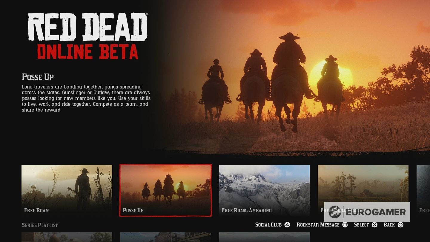 Red Dead Online Posses explained - how to make a Posse and join players ...
