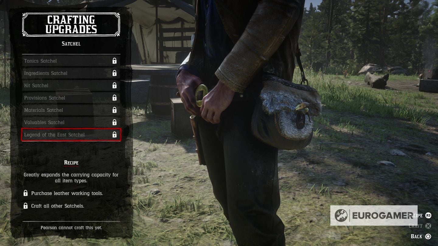 Red Dead Redemption 2 satchel upgrades and how to get the best satchel ...
