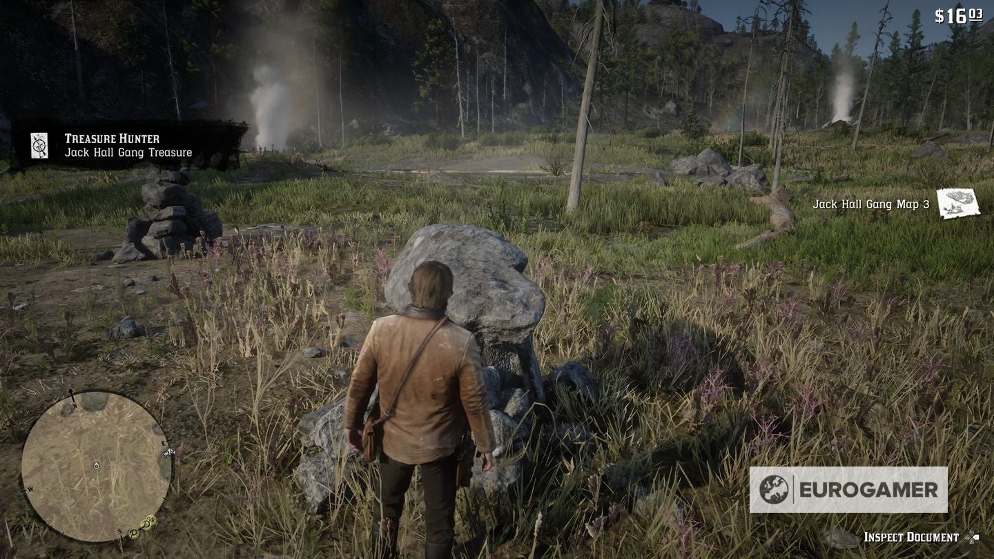Red Dead Redemption 2 Jack Hall Gang Treasure Map locations | Eurogamer.net
