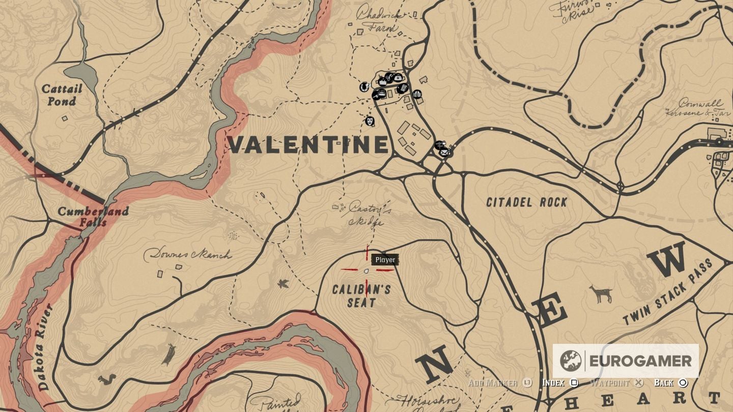 Red Dead Redemption 2 Jack Hall Gang Treasure Map locations | Eurogamer.net