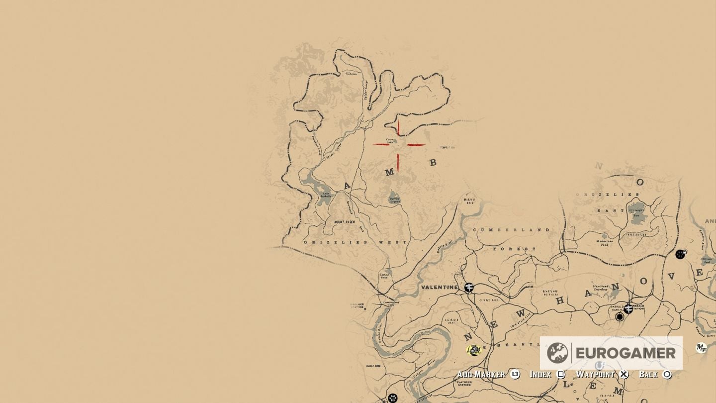 Rdr2 Le Tresor Des Morts Treasure Maps And Locations LOCALIZAÇÃO