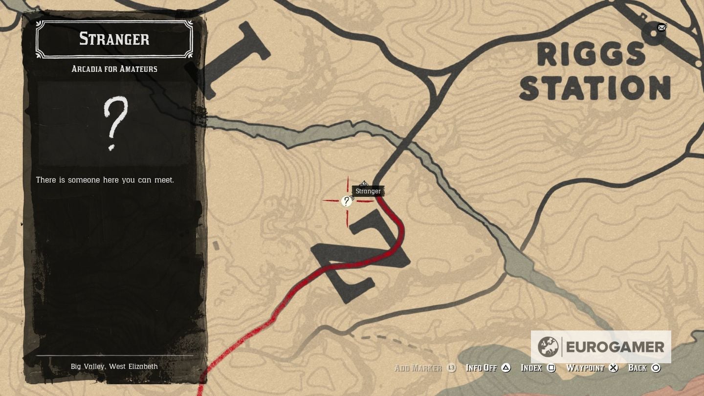 Red Dead Redemption 2 Stranger locations for Noblest of Men and a Woman ...