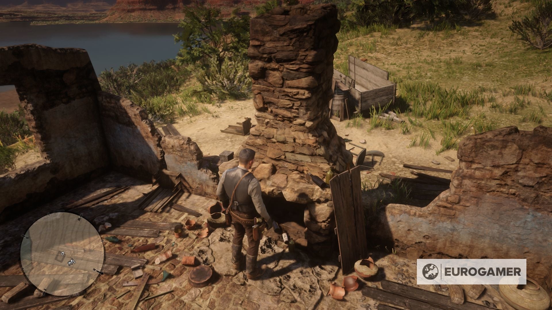 Red Dead Redemption 2 The Elemental Trail Treasure Map locations ...